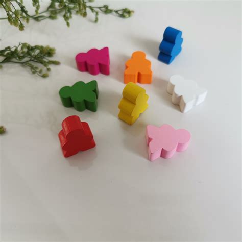 厂家直销各种棋子 桌游木质异形米宝小人木制儿童diy儿童益智环保 阿里巴巴