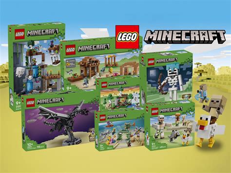 Lego Minecraft In June 2026 Skeleton Ender Dragon And Chicken Jockey