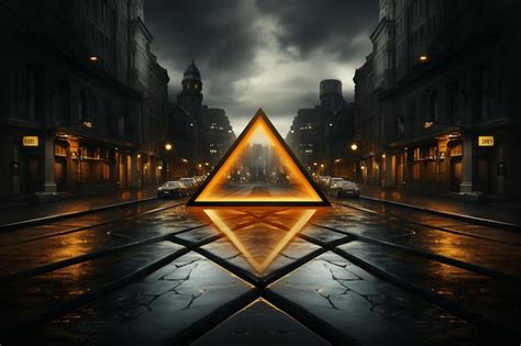 Twin Arrows On Crossing Paths Premium Ai Generated Image