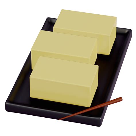 Japanese Dessert Colorful Imo Yokan Sweet Potato Dessert 3d