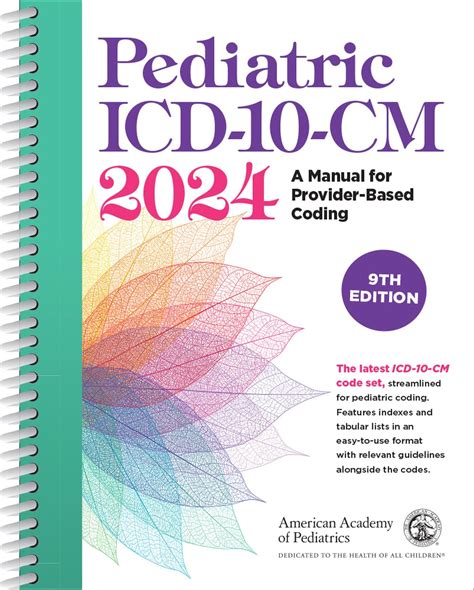 Pediatric Icd 10 Cm 2024 9th Edition 9781610026871 Medicine And Health Science Books
