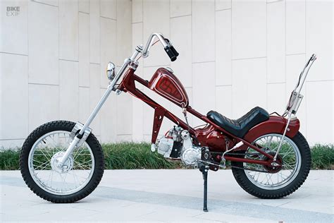 Small Bike Big Smile A 125 Cc Honda Cub Chopper From China Bike