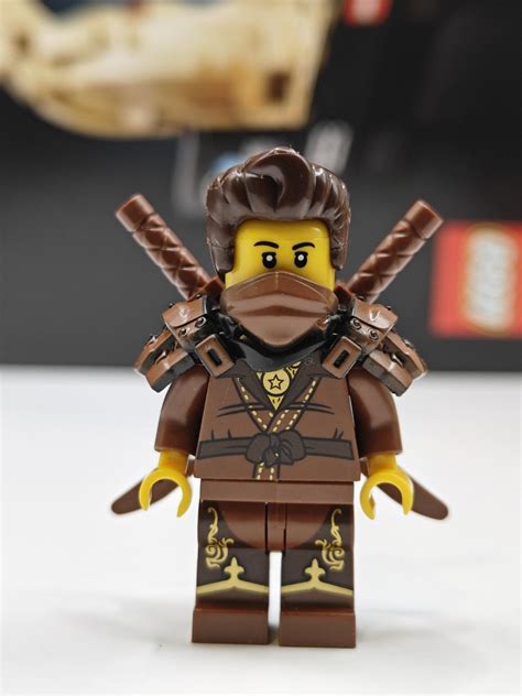 Lego Brown Ninja Minifigure