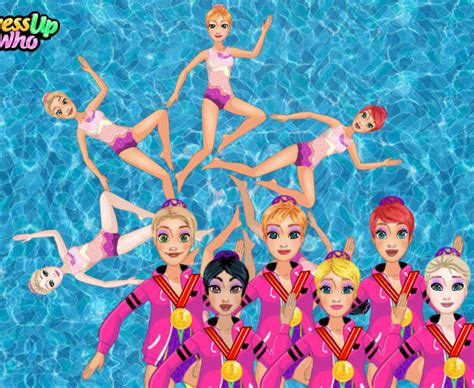 Princess Synchronized Swimming By Glittertiara On Deviantart