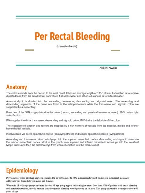 Pr Bleeding Pdf Large Intestine Hemorrhoid