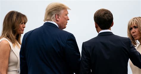 At G7 Summit Trump Meets Allies Who Remain Wary Of Him The New York