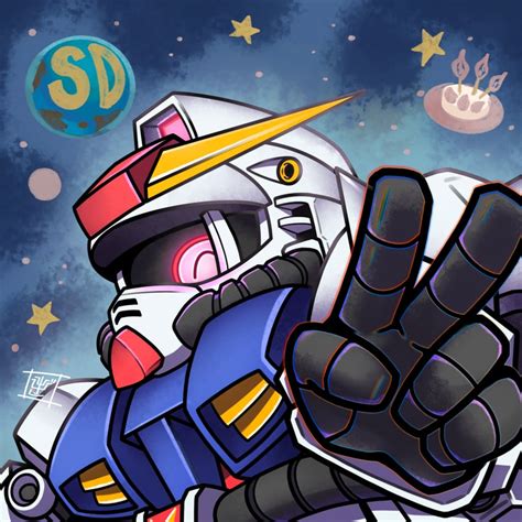 Nise Gundam Gundam And More Drawn By Hibiki Danbooru