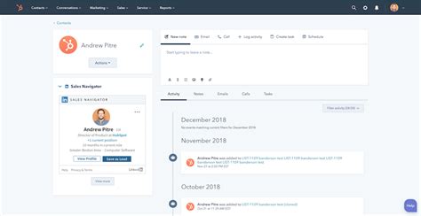 Linkedin Sales Navigator Integration Sales Integrations From Hubspot
