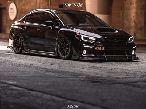 2018 Subaru Wrx Base With 18x95 Volk Ce28 Cr2 And Federal 255x35 On