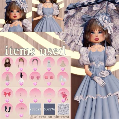 Dress To Impress Rococo Outfit Rococo Dress Dress To Impress Rococo