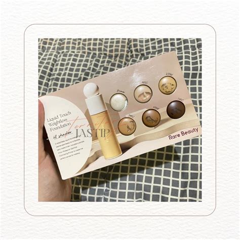 Jual Rare Beauty Foundation Pore Primer Blister Sample Card 6 Shade