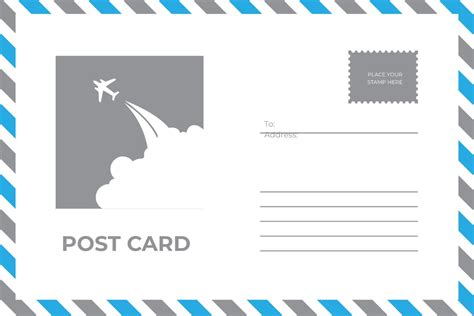 Free Editable Postcard Template To Edit Online