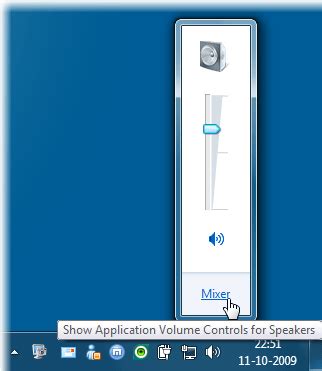 How To Open Sound And Volume Mixer In Windows
