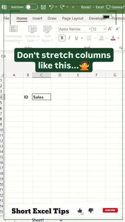 Automatic Fit Columns Viral Trick Exceltips Excel Advancedexcel Exceltutorial Youtube