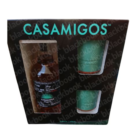Casamigos Añejo T Set 750ml Buy Tequila T With Glasses Online