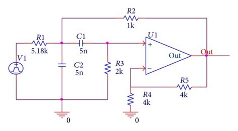 Second Order High Pass Filter Circuit Diagram Circuit Diagram
