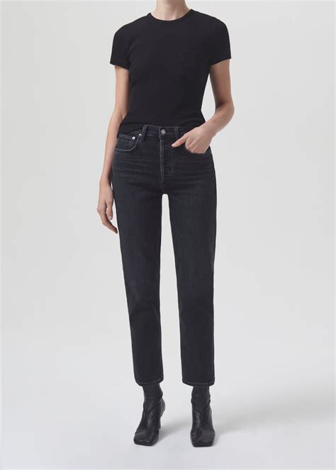 Riley Crop Collection Agolde