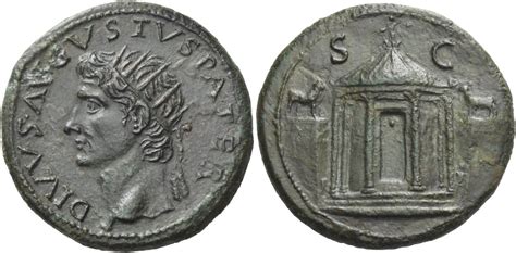 Dupondius Augustus S C Roman Empire 27 Bc 395 Ad Numista