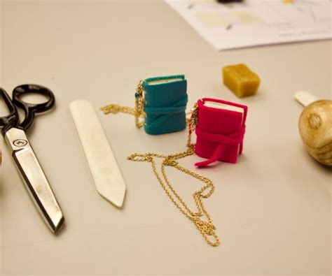 Tiny Book Making In The Sbu Preservation Department Stony Brook
