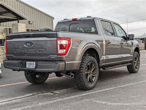 2 Readylift With 28565r20 Ridge Grapplers On Stock 44mm F150gen14