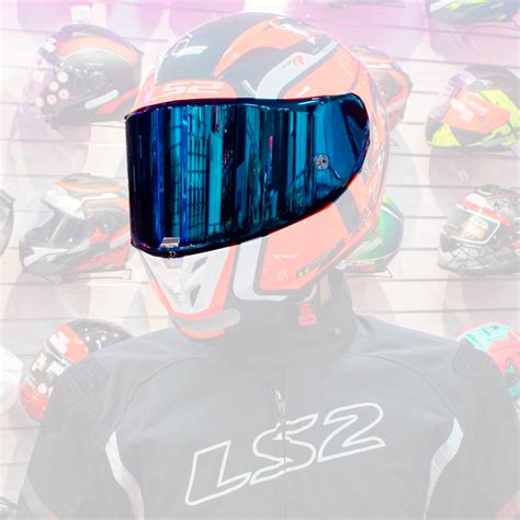 Viseira Ls2 Ff323 Ff323 Blue Arrow