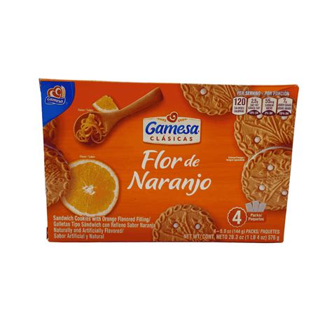 Flor De Naranjo Gamesa 600 G Dulceria La Estación