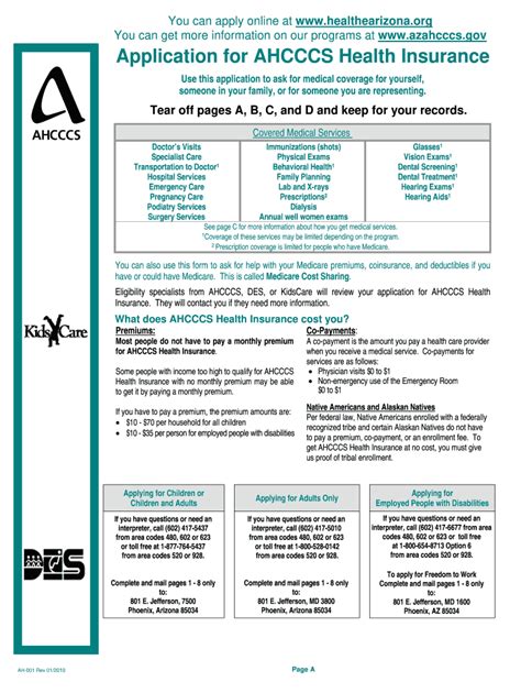 Ahcccs Income Limits Fill Out And Sign Online Dochub