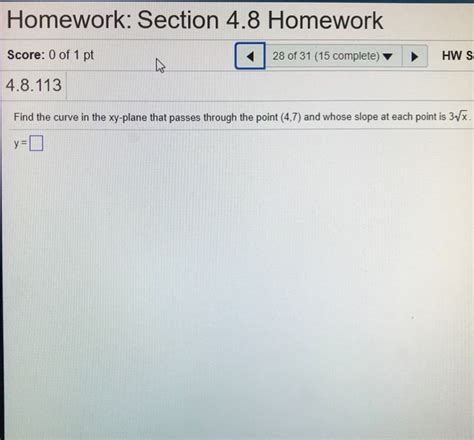 Solved Find The Curve In The Xy Plane That Passes Through Chegg