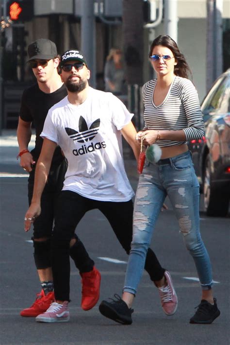 KENDALL JENNER In Tight Ripped Jeans Out In Beverly Hills HawtCelebs