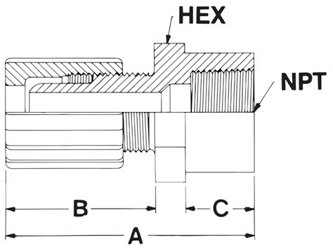 Flaretek® Connector Female Npt