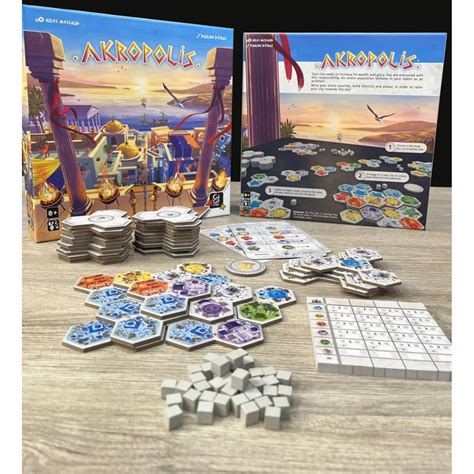 Akropolis Un Jeu Gigamic Acheter Sur La Boutique Bcd Jeux