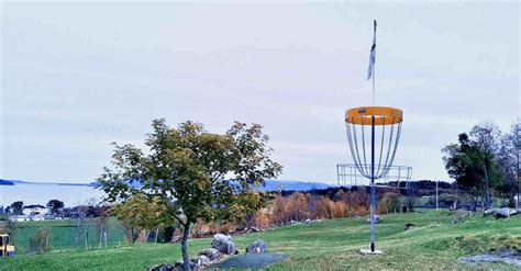 Øverås Is Home To The Worlds Largest To Scale Disc Golf Basket R Discgolf