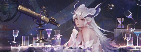White Hair Anime Girl Fanart Anime Wallpaper Hd My Xxx Hot Girl