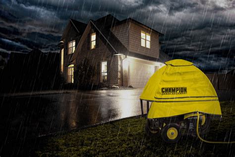 Champion Storm Shield Severe Weather Portable Generator Cover For 4000