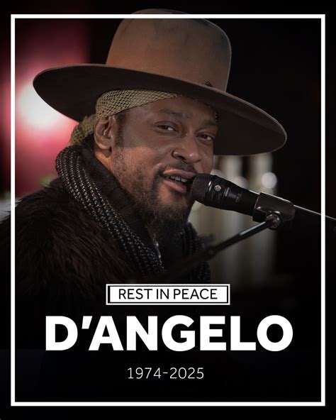 Wyff Dangelo The Grammy Winning Randb Singer Recognized By His Raspy