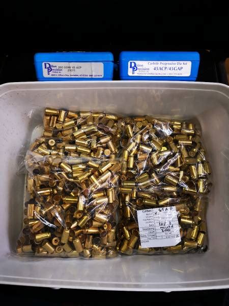 Dillon 45acp Dies 650 Conversion Kit And Brass Ultimate Dillon Xl650