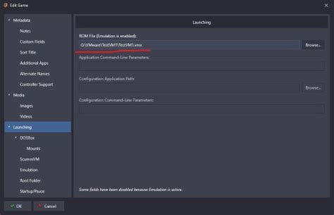 rom file path in ahk script noobs launchbox community forums