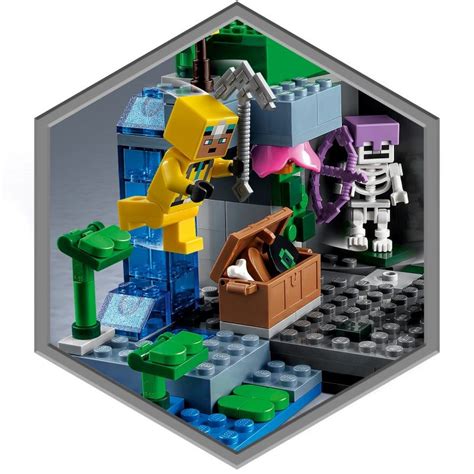 LEGO MINECRAFT 21189 LOCH SZKIELETÓW klocki