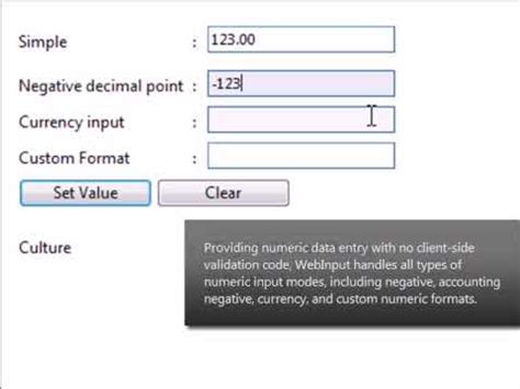 WebInput Numeric Input YouTube