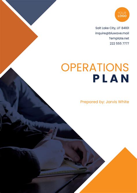Free Tactical Operational Plan Template To Edit Online