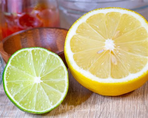 Lemon Vs Lime In Mocktails Flavor Differences Vitamin C Content And