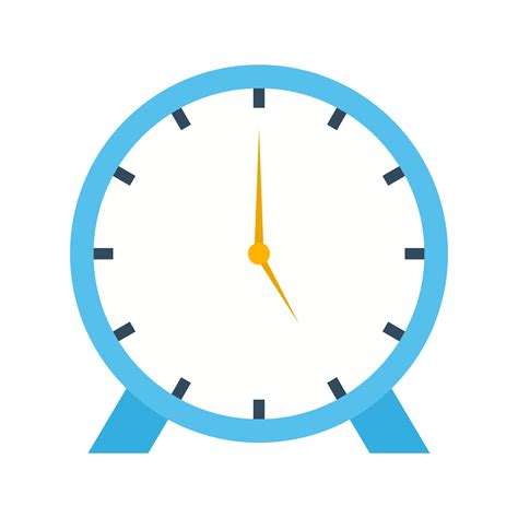 Clock Flat Multi Color Icon 416612 Vector Art At Vecteezy