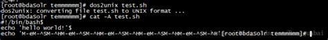 将在windows环境下编写的sh文件格式转化为linux下的sh文件 Csdn博客