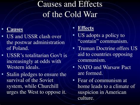 💌 Cold War Causes And Effects Cold War Cause And Effect Essay 2022 10 17