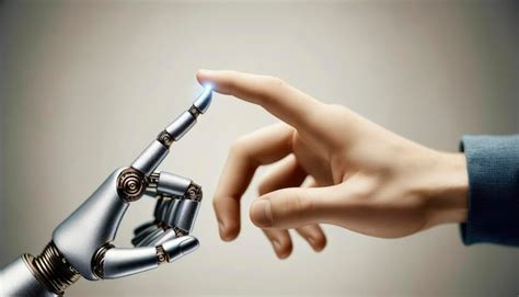 Premium Ai Image Highlighting The Intersection Of Humanity And