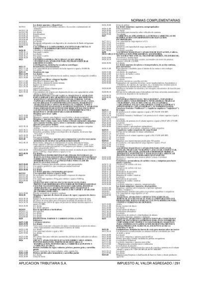 Normas Complementarias Ar Normas Complementarias Ar