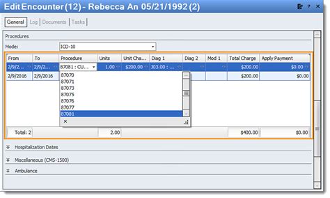 Line Level Procedure Code Is Missing Or Invalid Tebra Help Center