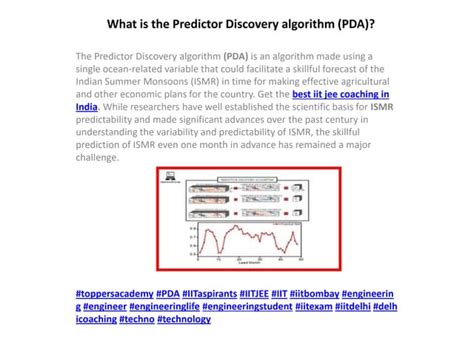 What Is The Predictor Discovery Algorithm Pdapptx