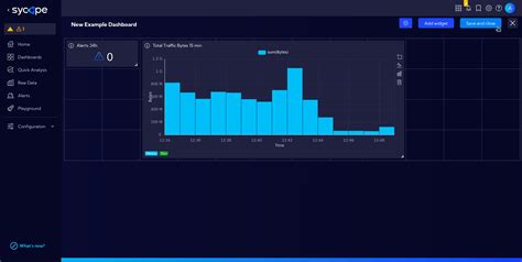 Create A Custom Dashboard Sycope Documentation