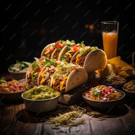 Premium Photo Taco Cravings Irresistible Fast Food Choices Best Taco